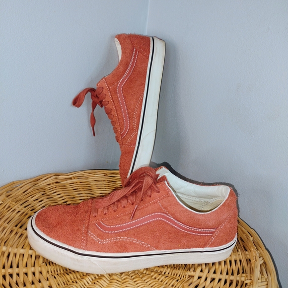 Vans | Shoes | Vans Off The Wall Rust Suede Leather Sneakers Mens 95 ...